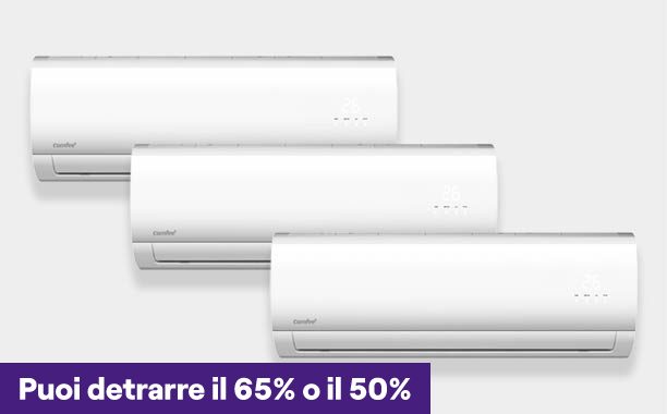 Climatizzatore Comfee 9 + 9 + 12 btu/h 3FB-27K + CFW09A x2 + 12A | Enel ...